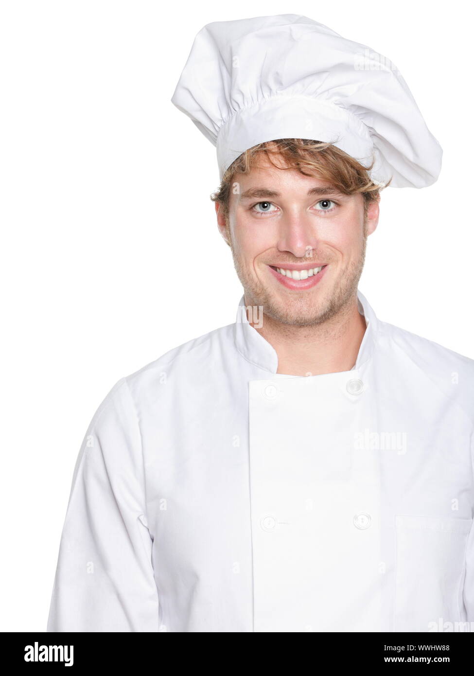 Cheerful chef cooks kitchen man food hi-res stock photography and ...