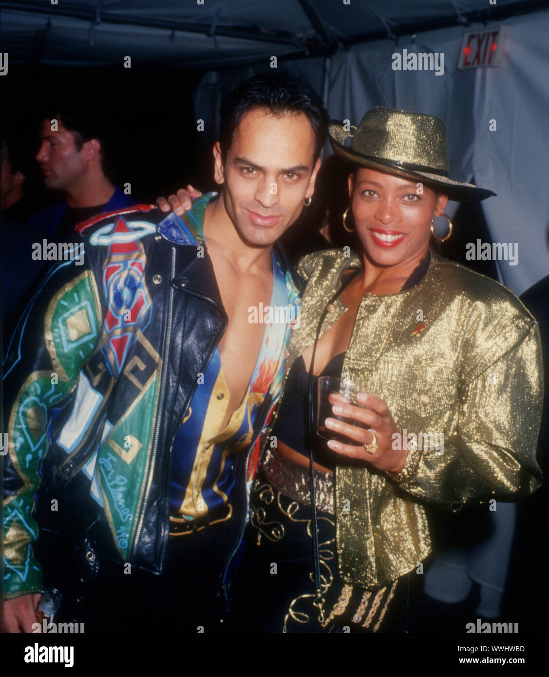 West Hollywood, California, USA 10th December 1994 Actor/model Apollo ...