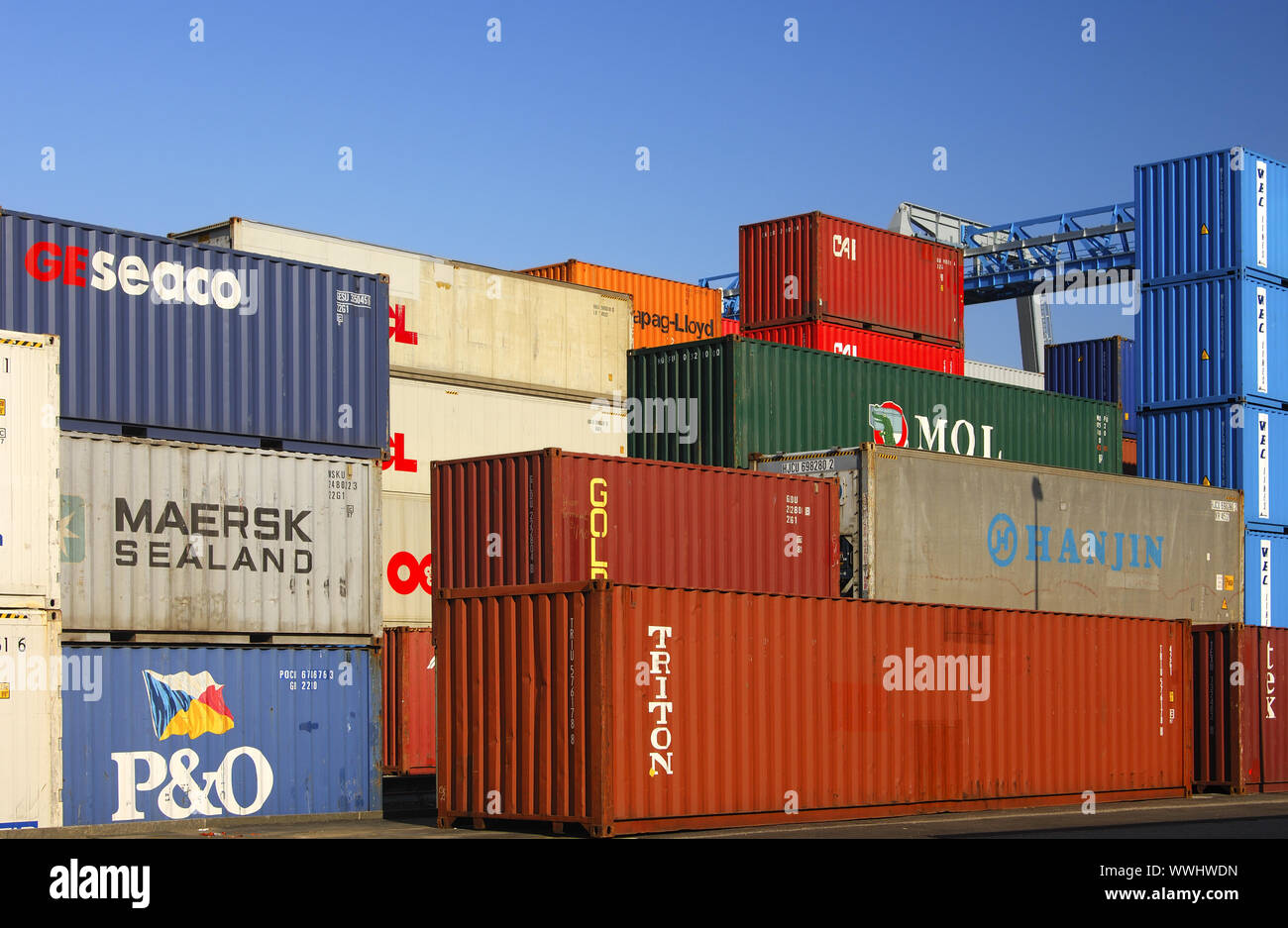 Inland container depot hi-res stock photography and images - Alamy