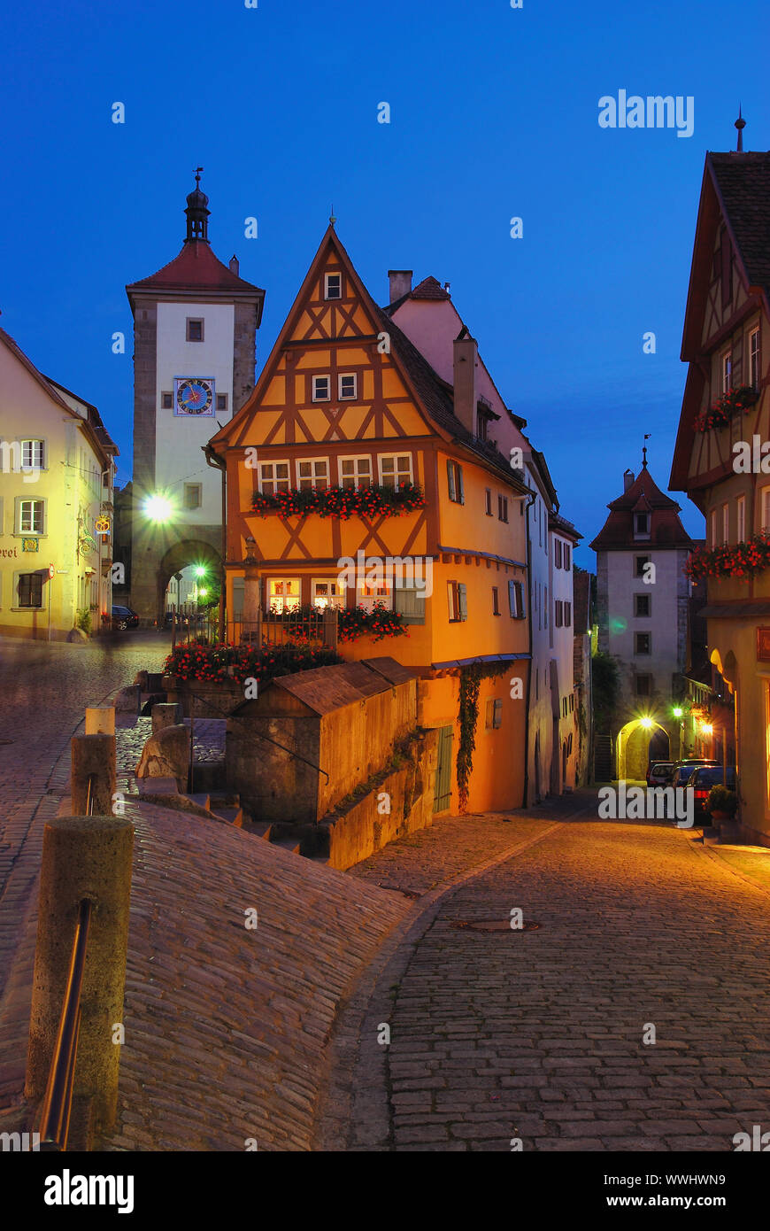Plonlein in rothenburg ob der tauber hi-res stock photography and ...