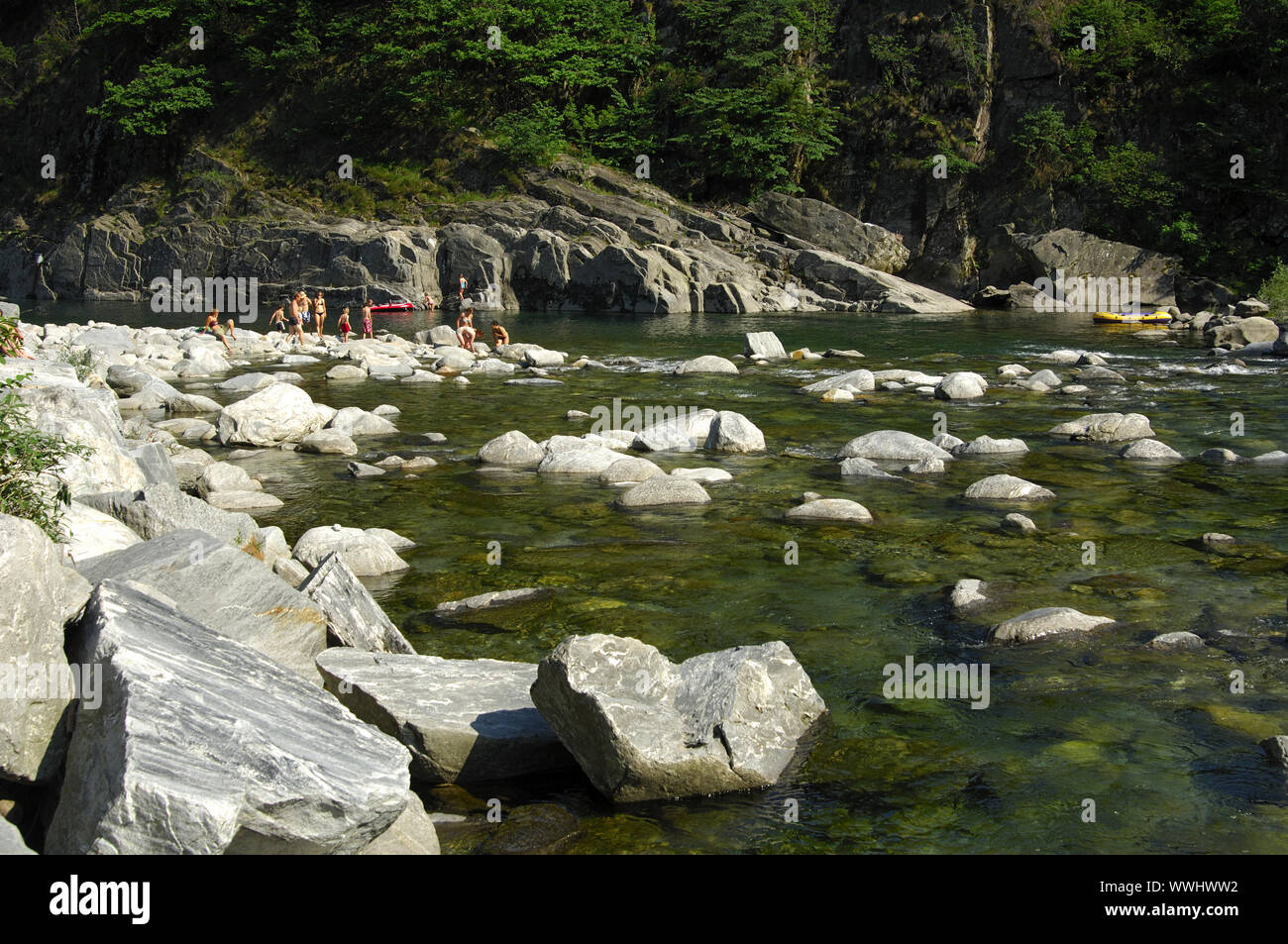 Maggia river hi-res stock photography and images - Alamy