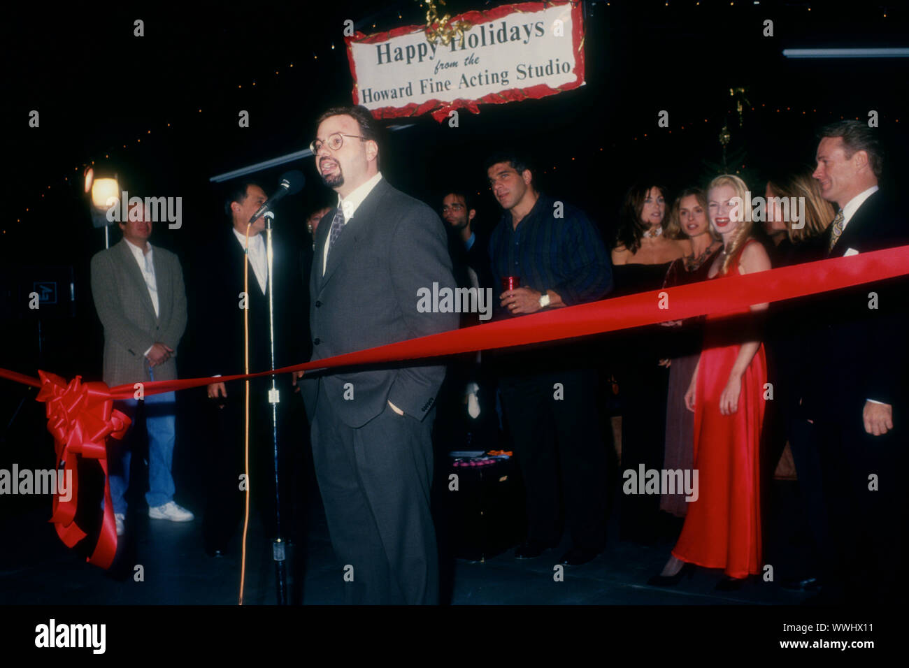 West Hollywood, California, USA 10th December 1994 Acting coach Howard ...