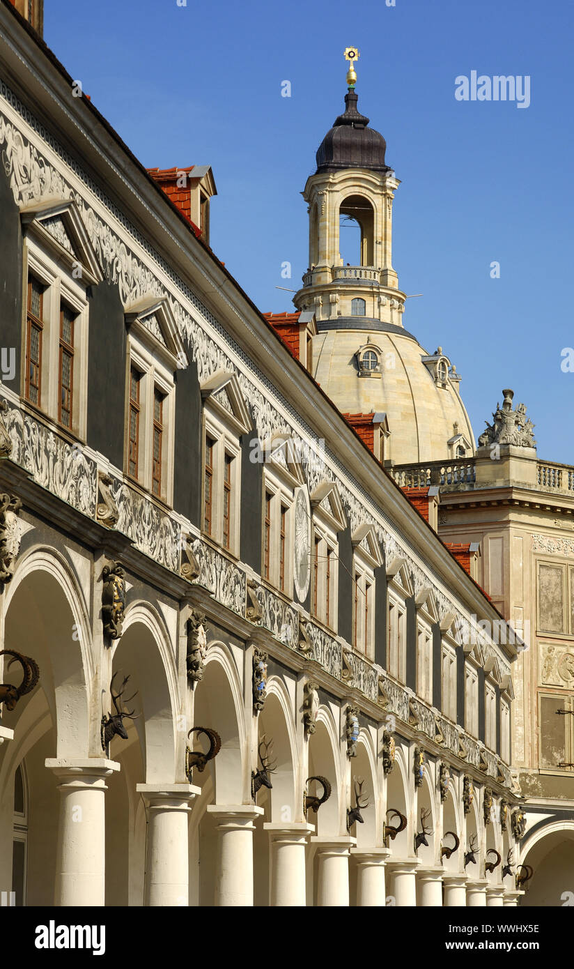 UNESCO Cultural Heritage Stallhof, Dresden, Saxony Stock Photo - Alamy