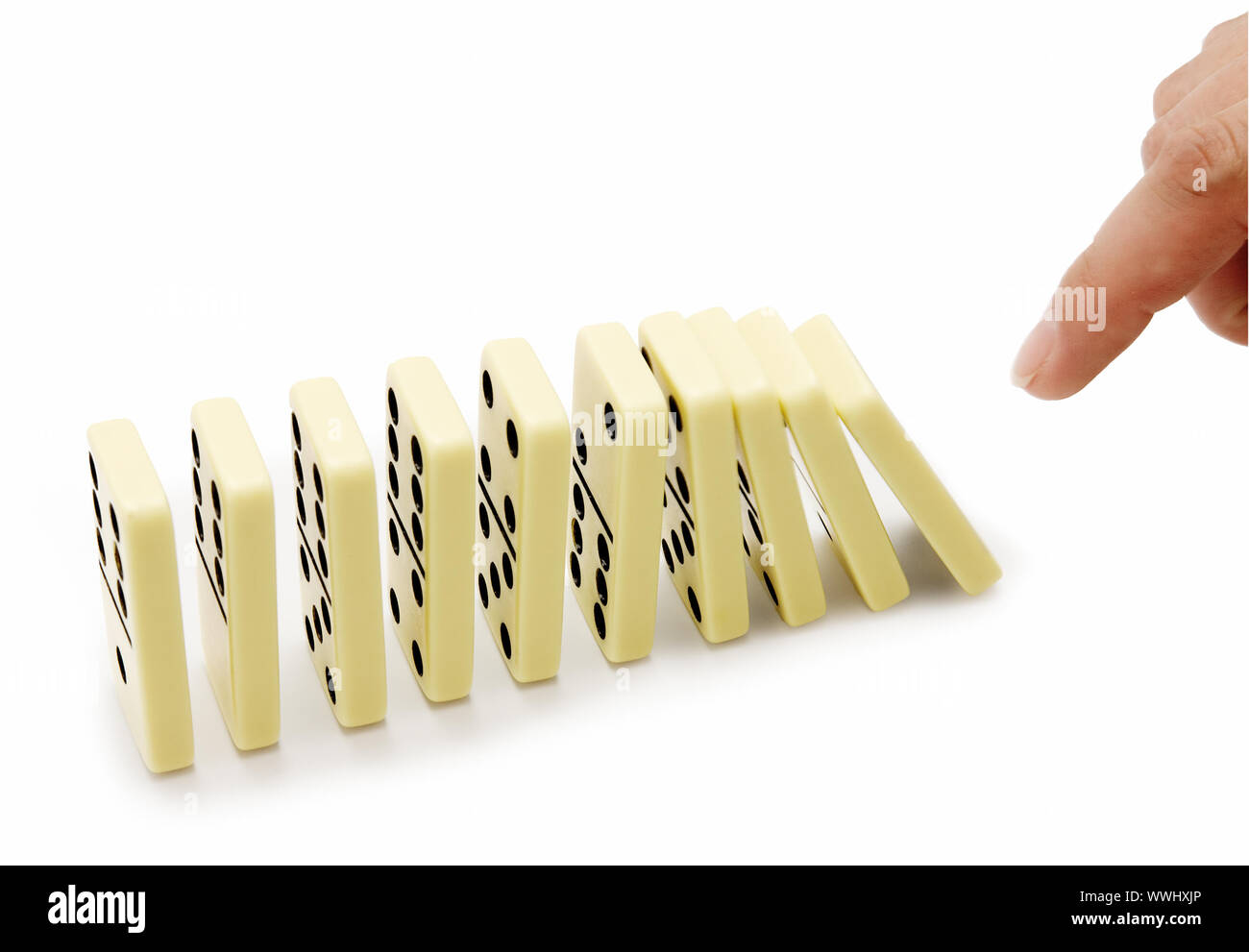 Dominoes bones Cut Out Stock Images & Pictures - Alamy