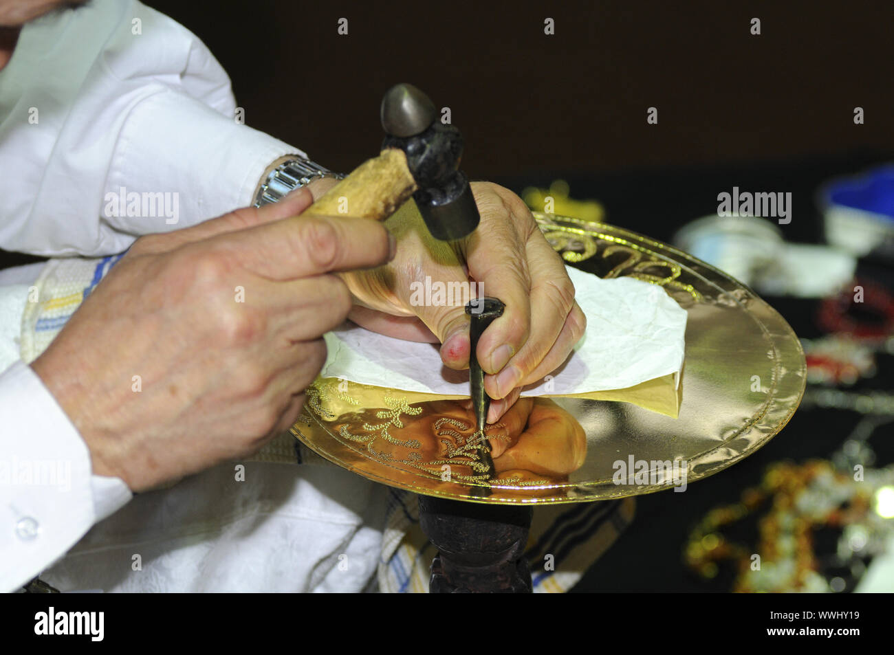 Copper morocco plate hi-res stock photography and images - Alamy