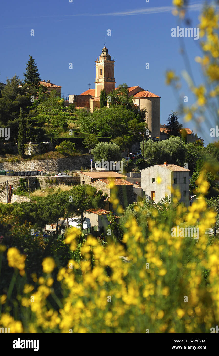 Spring in Castellar, France Stock Photo - Alamy