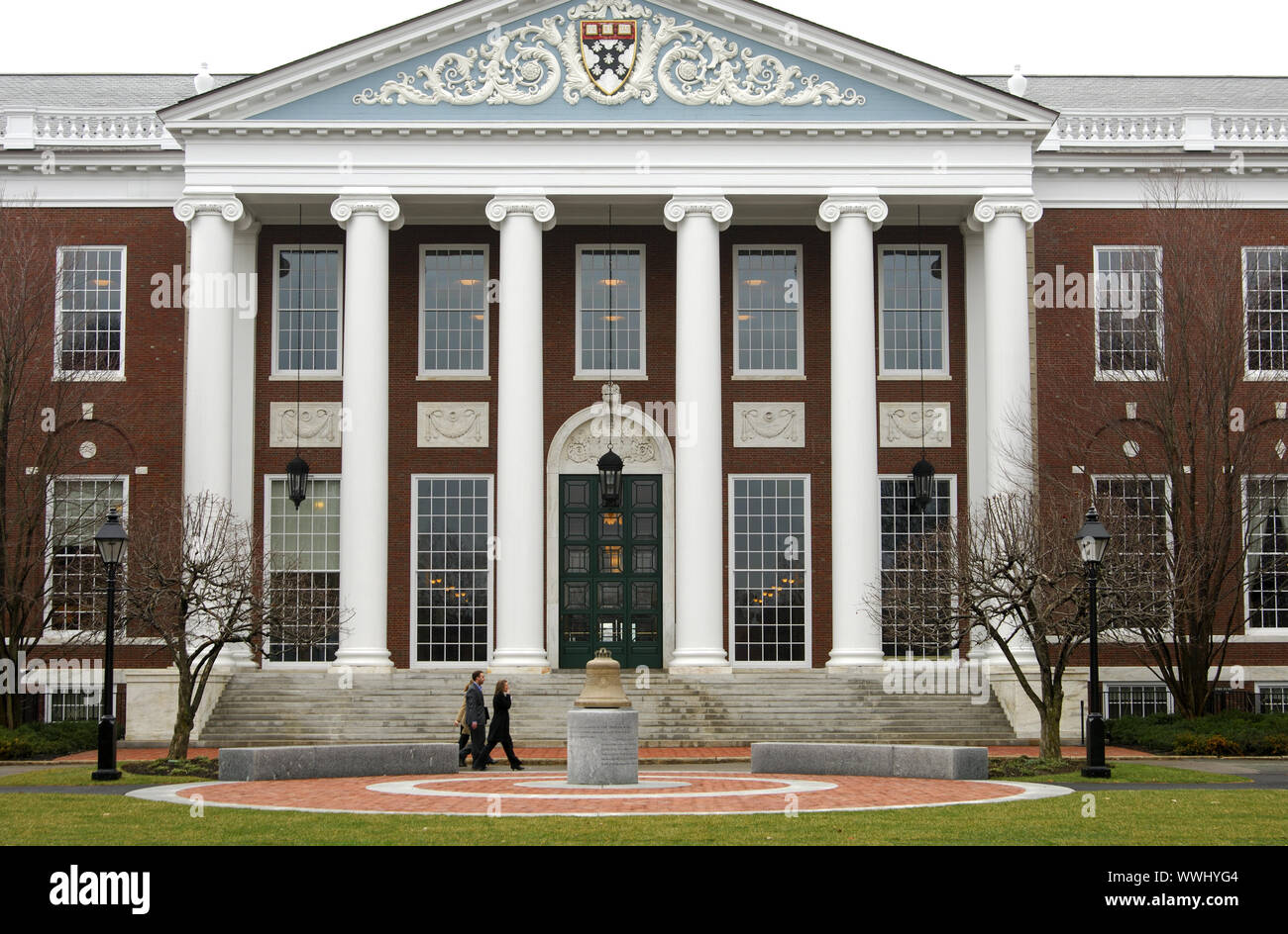 Baker Library, Harvard University, USA Stock Photo - Alamy