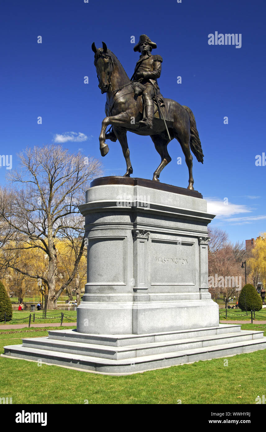 George washington equestrian monument hi-res stock photography and ...