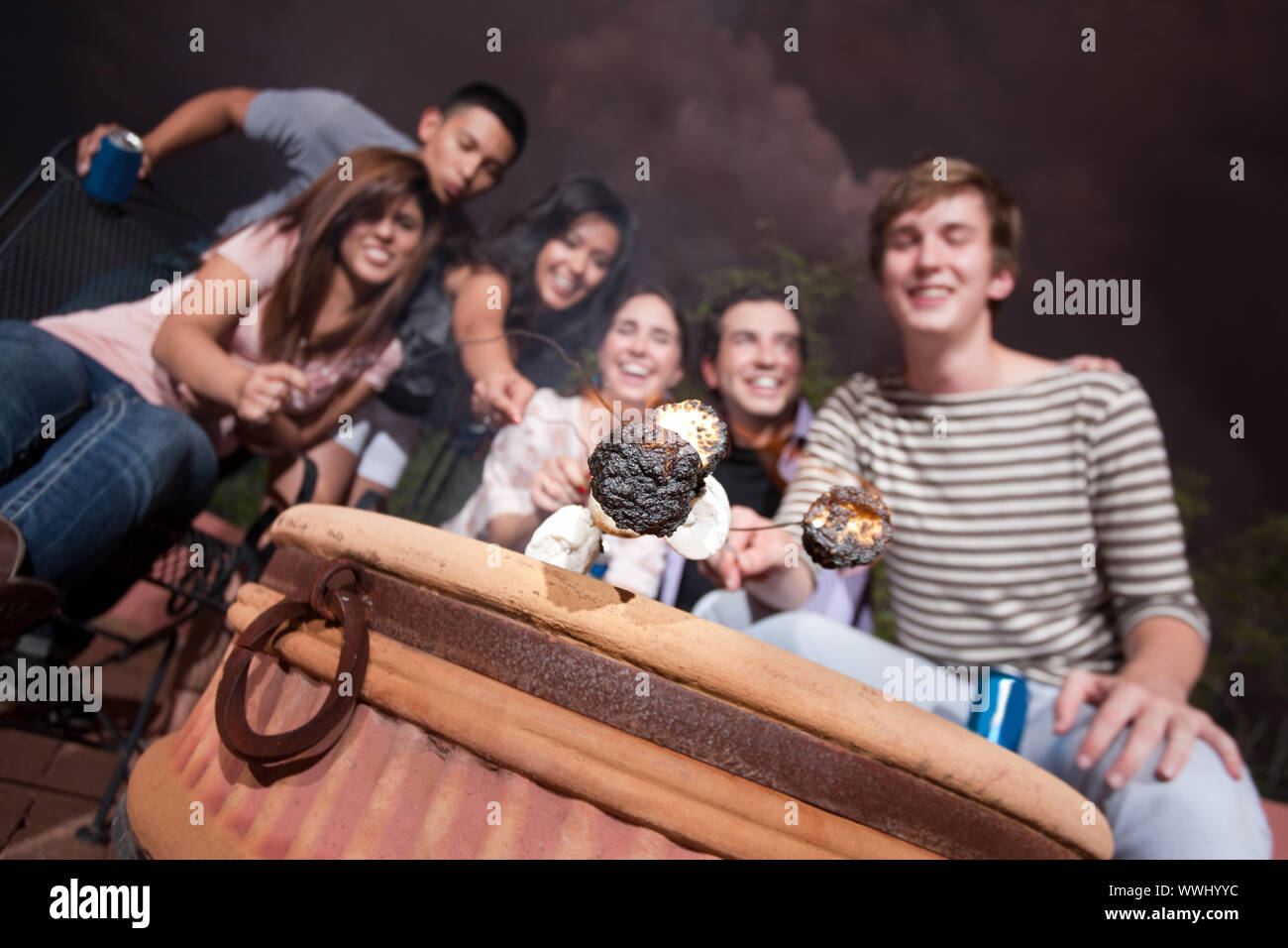 Mexican teen friends hi-res stock photography and images - Alamy