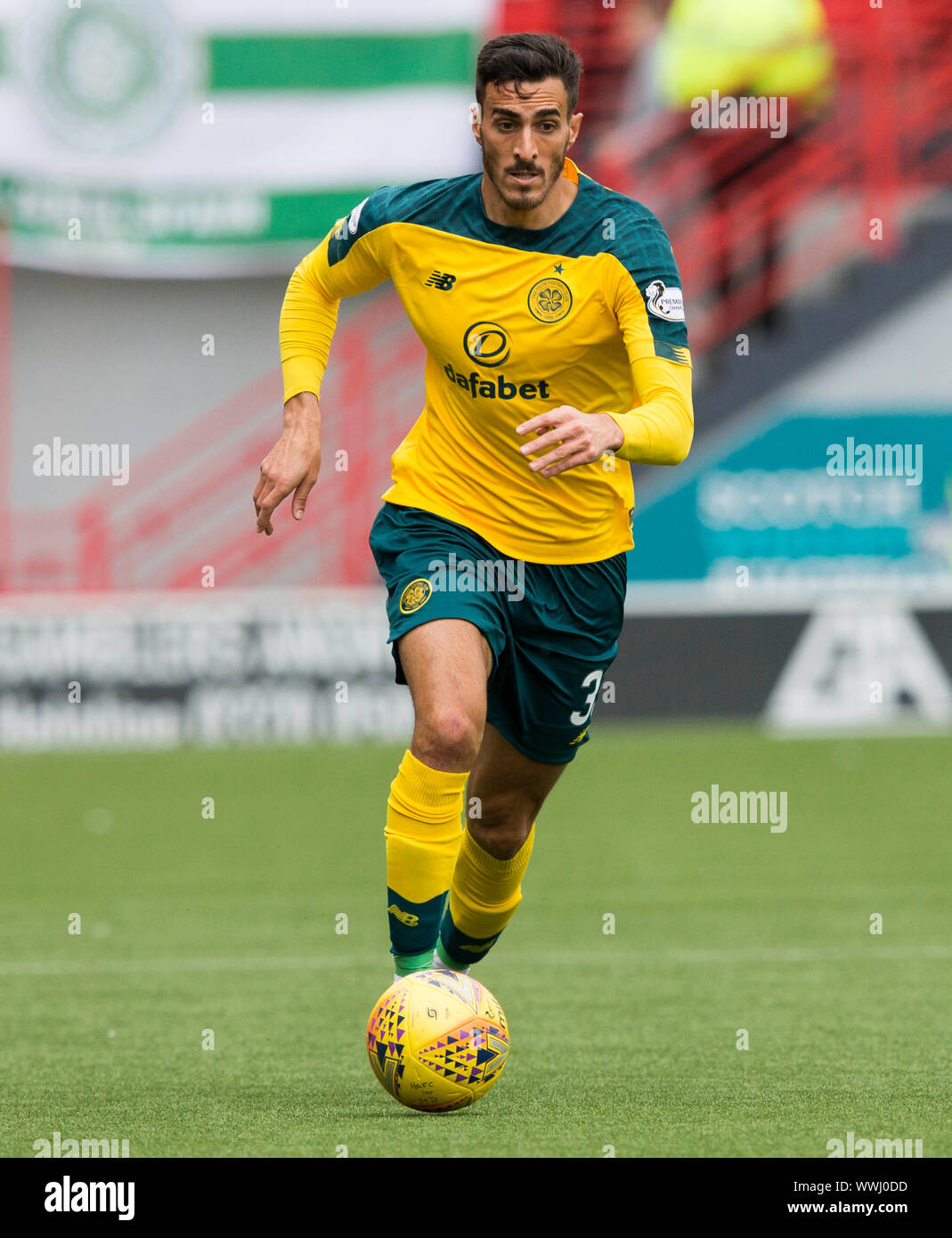 Celtic's Hatem Abed Elhamed Stock Photo - Alamy