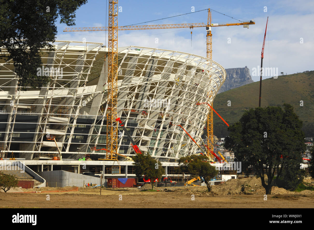 Greenpoint football stadium Cape Town Stock Photo - Alamy