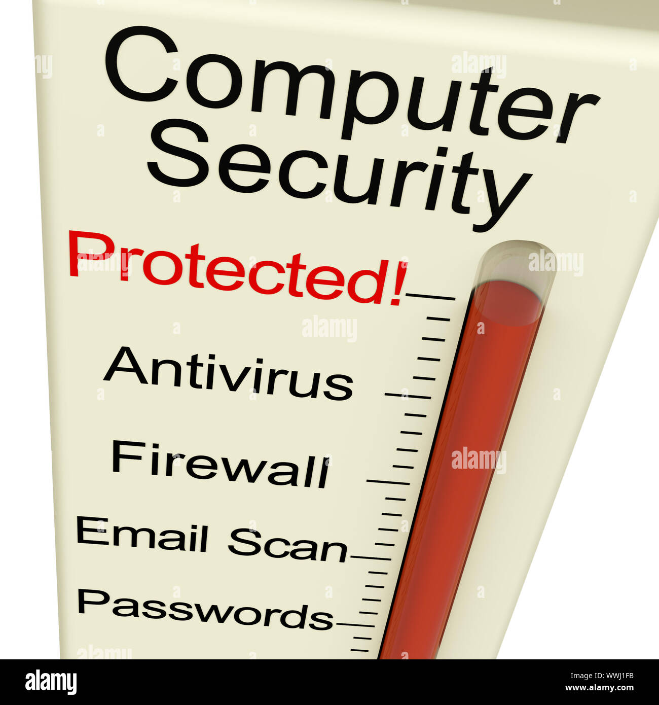 Computer protected firewall guard hi-res stock photography and images ...