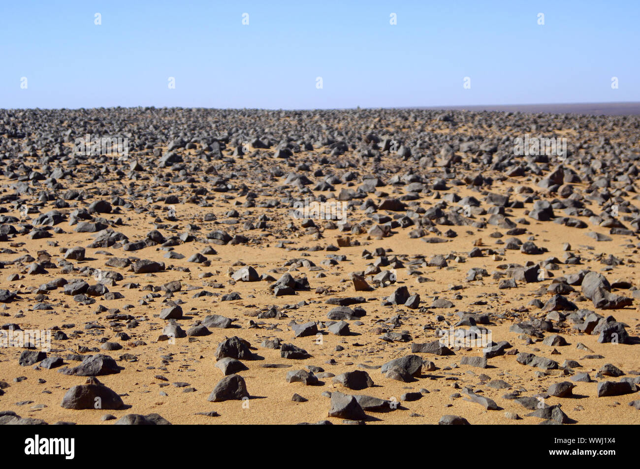 Hammada Desert, Libya Stock Photo - Alamy