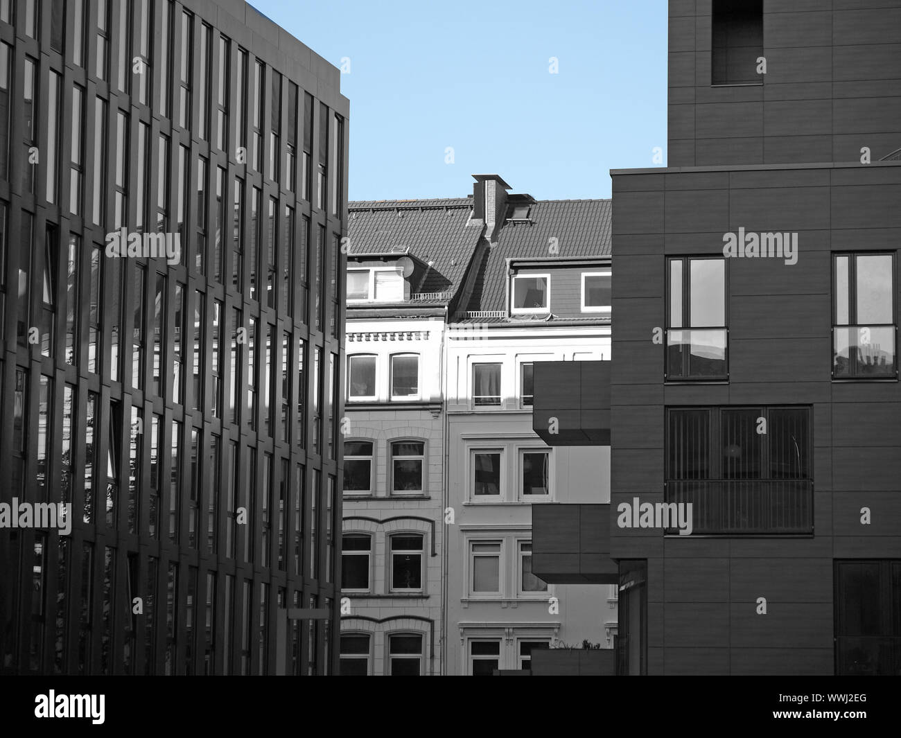Facades in Hamburg Stock Photo - Alamy