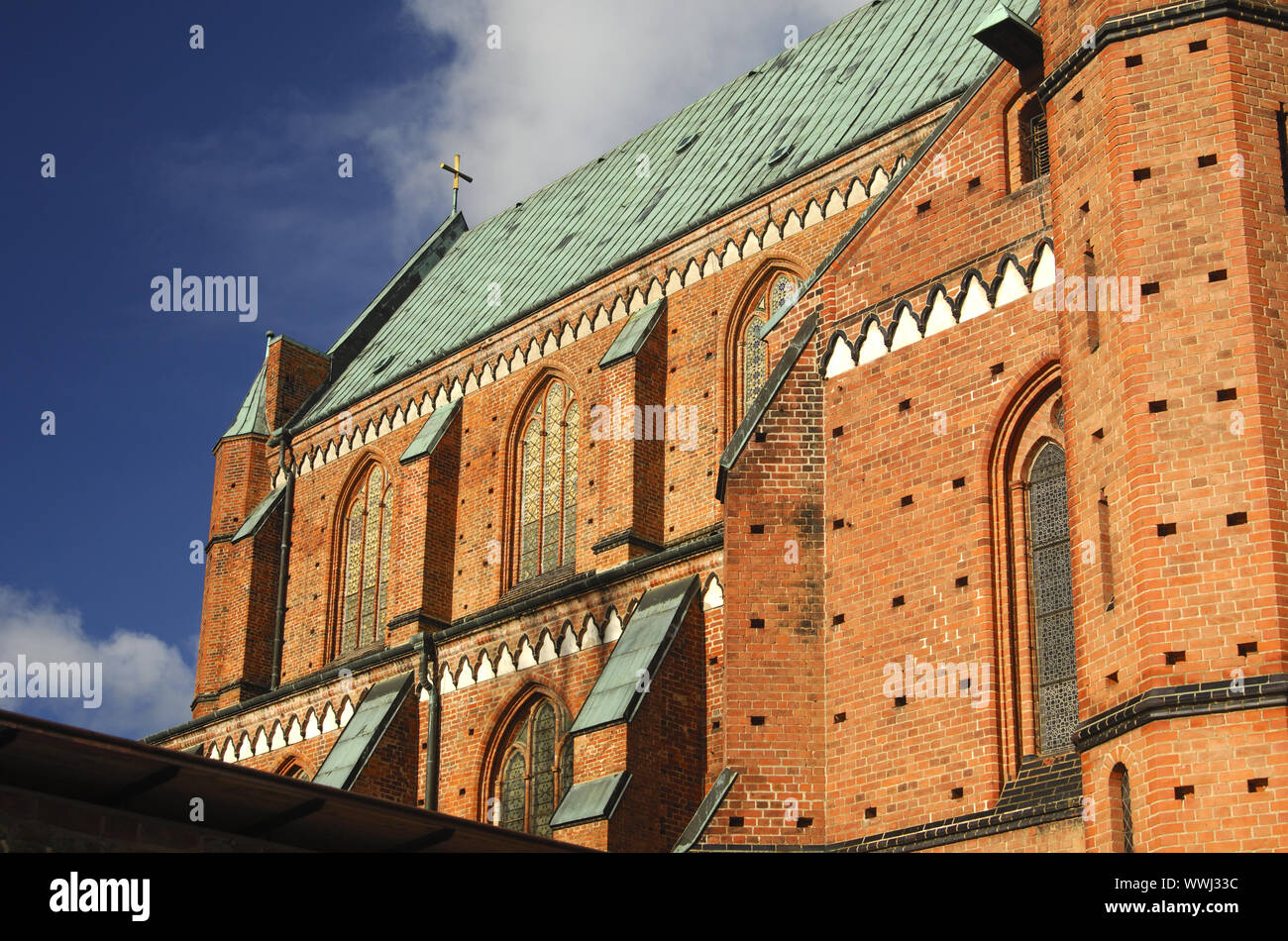 Facade of the Doberan Cathedral, Bad Doberan Stock Photo - Alamy