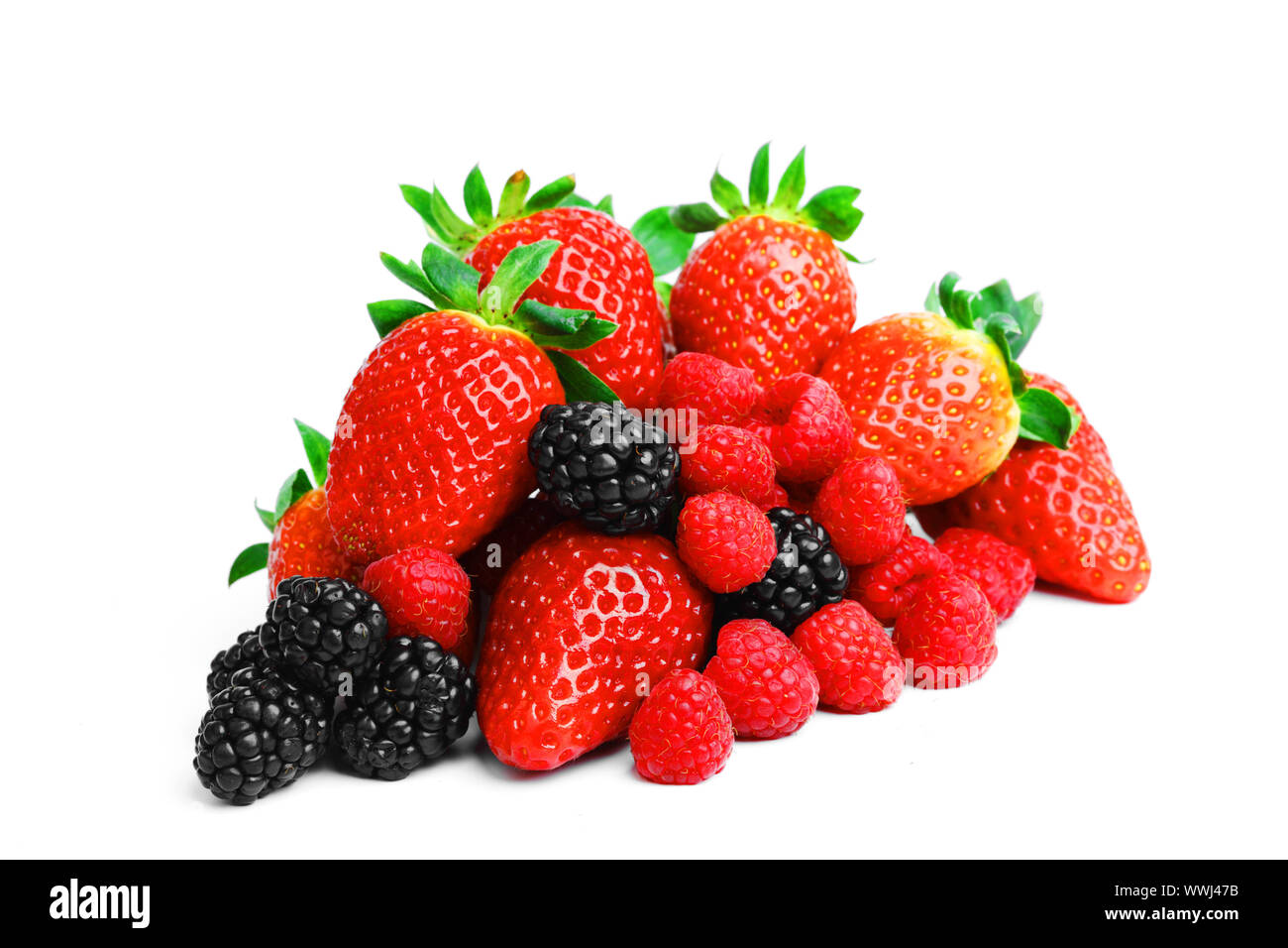 Raspberry cultivation Cut Out Stock Images & Pictures - Alamy
