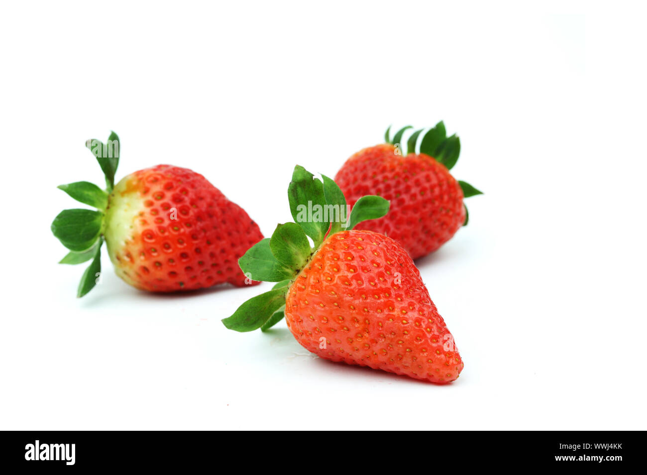 strawberry pile isolated Stock Photo - Alamy