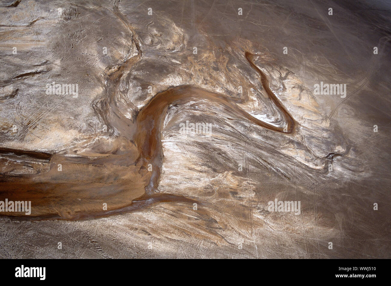 Lake Amadeus, aerial photography, surface formation, aerial photography ...