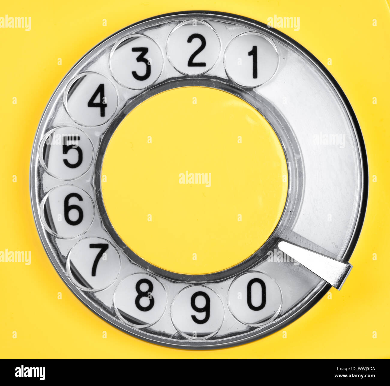 Old retro phone, a dial number Stock Photo - Alamy