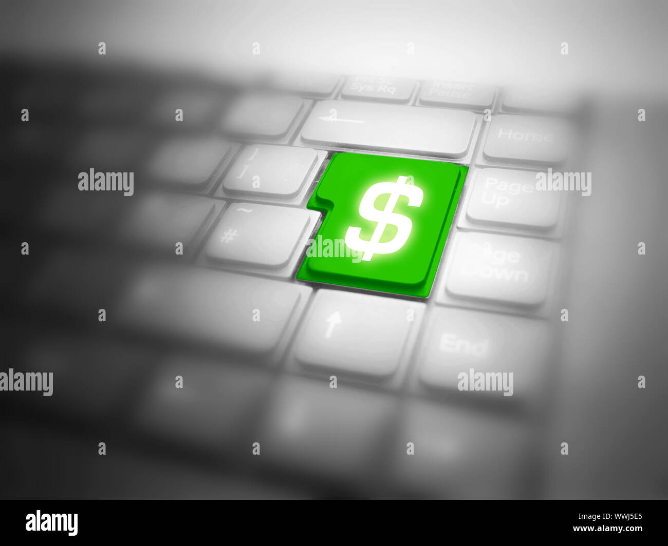 Dollar button hi-res stock photography and images - Alamy