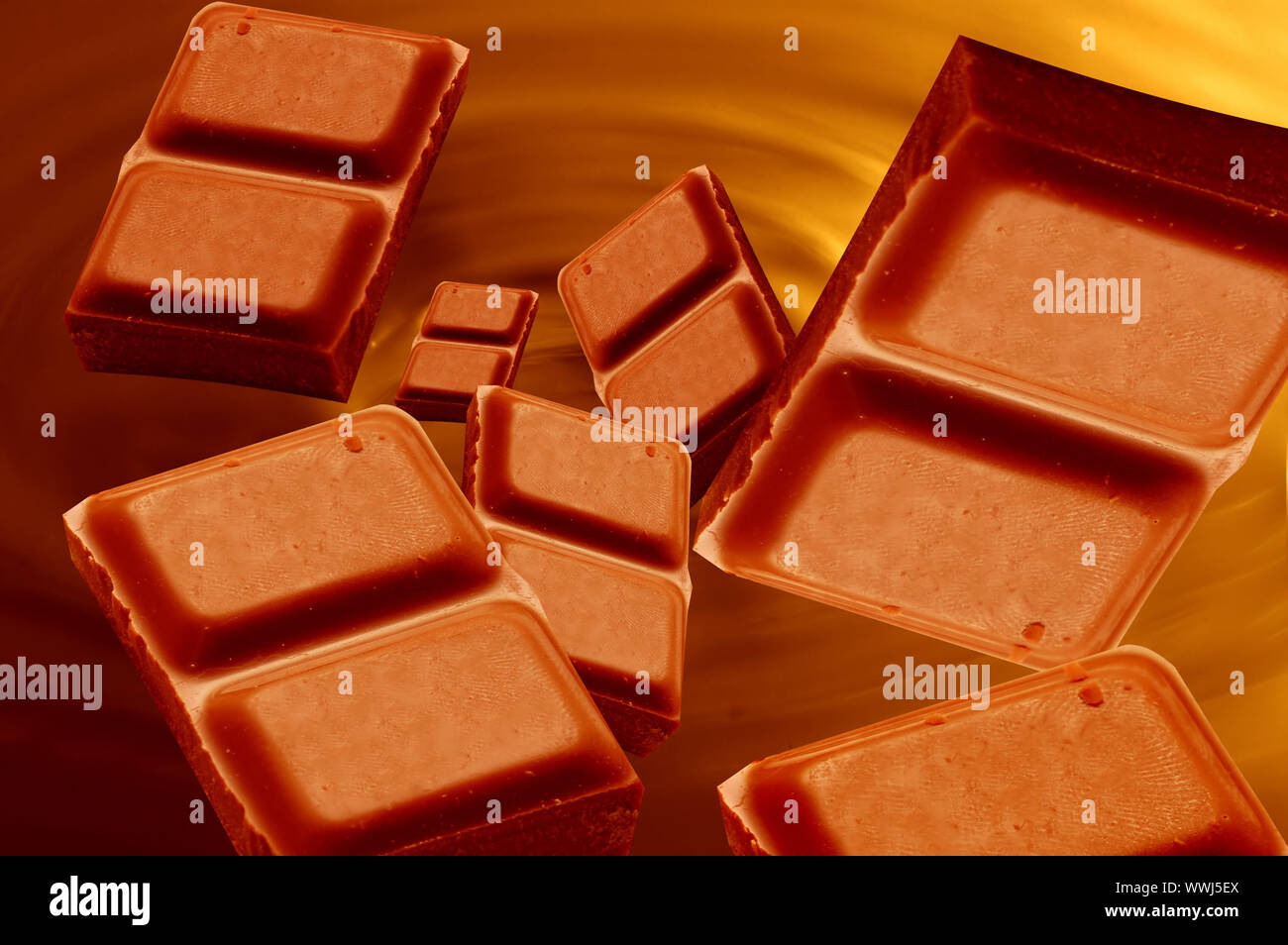 Mass production chocolate bar hi-res stock photography and images - Alamy