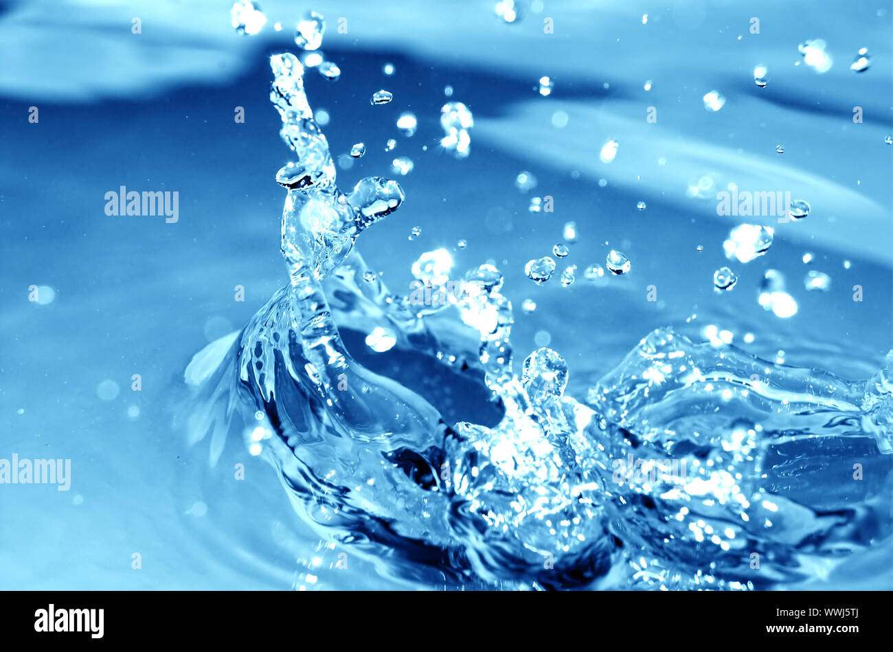 Splash of water Stock Photo - Alamy