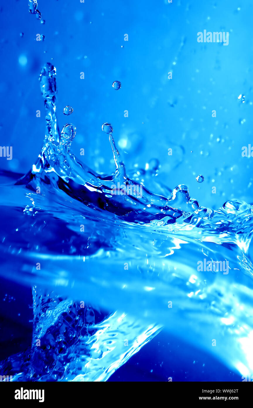 Water splash refreshing power Stock Photo - Alamy