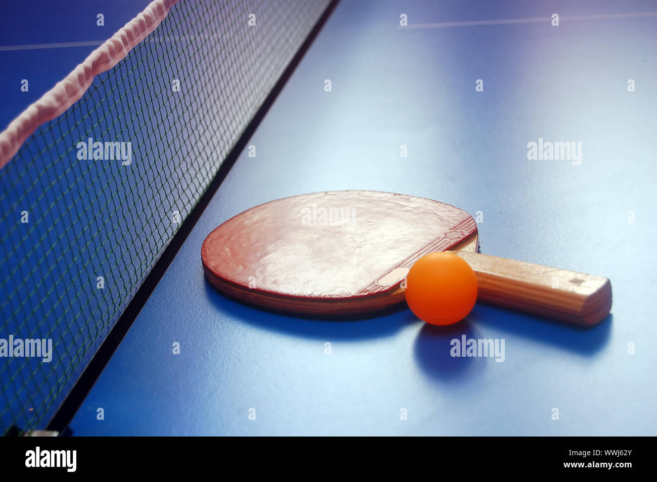 table tennis (ping pong) image Stock Photo - Alamy