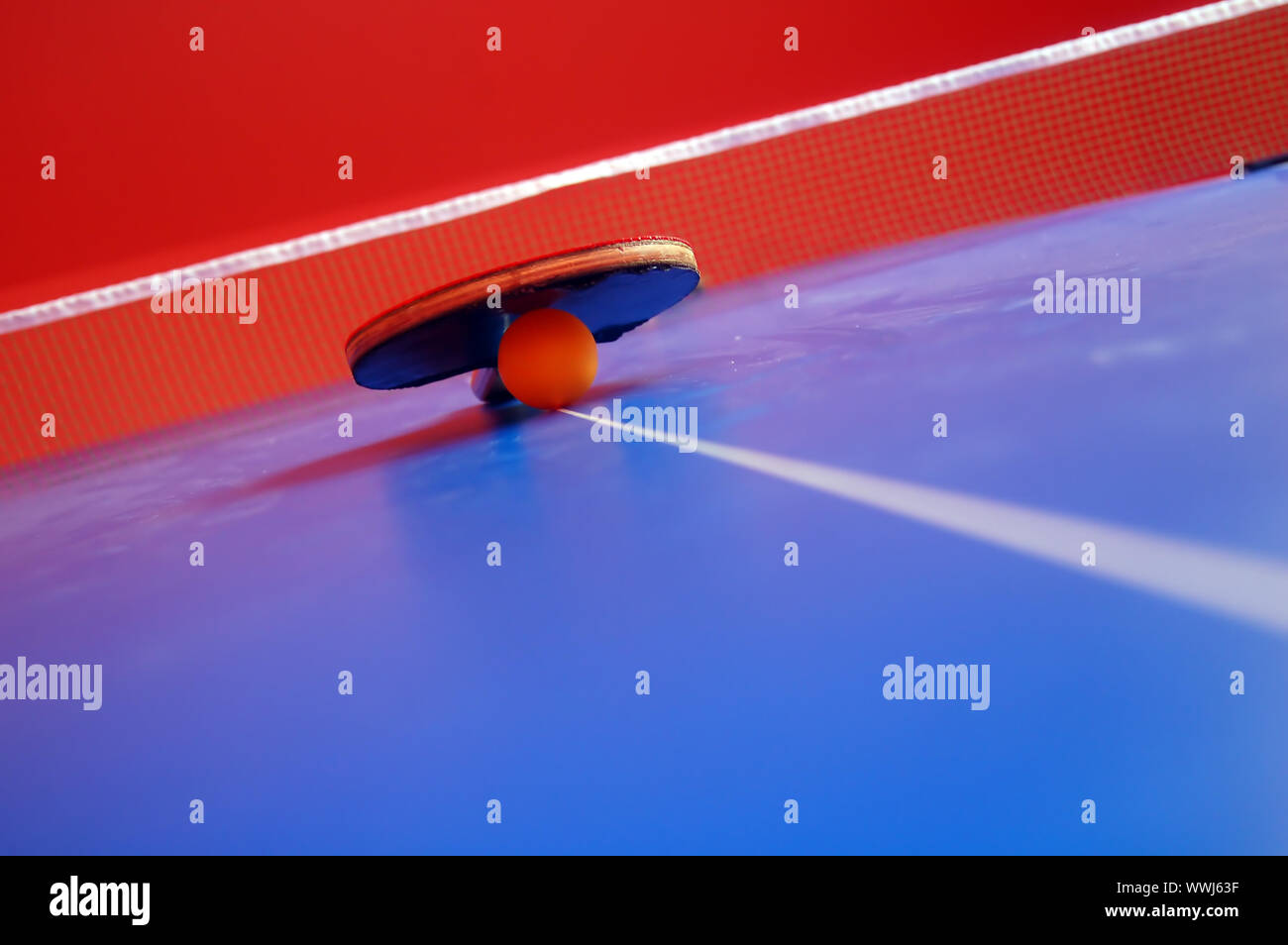 table tennis (ping pong) image Stock Photo - Alamy