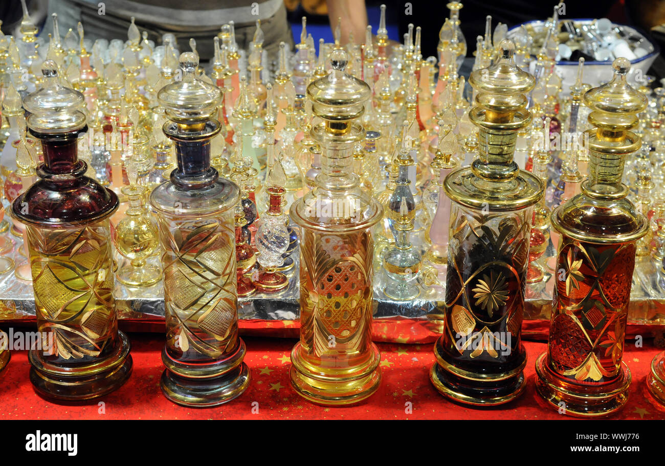 oriental perfume bottles Stock Photo - Alamy