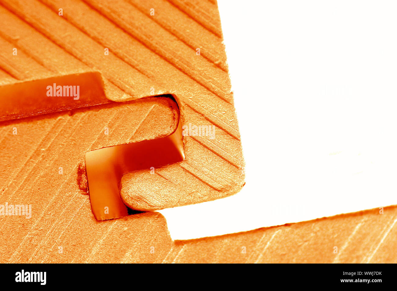 The conceptual image of two combining tools Stock Photo - Alamy