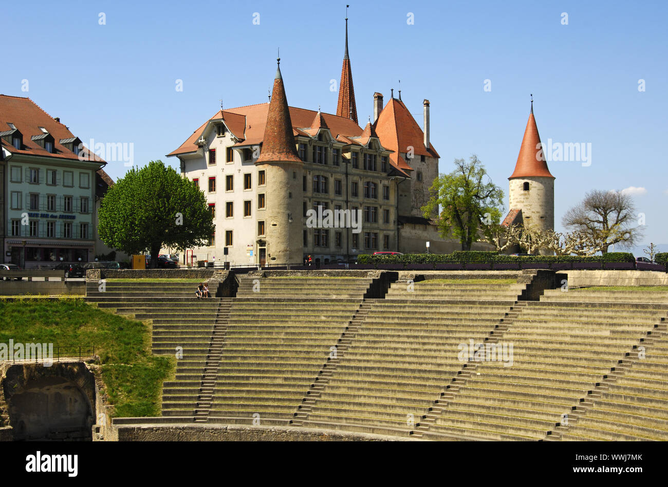 Avenches amphitheatre hi-res stock photography and images - Alamy