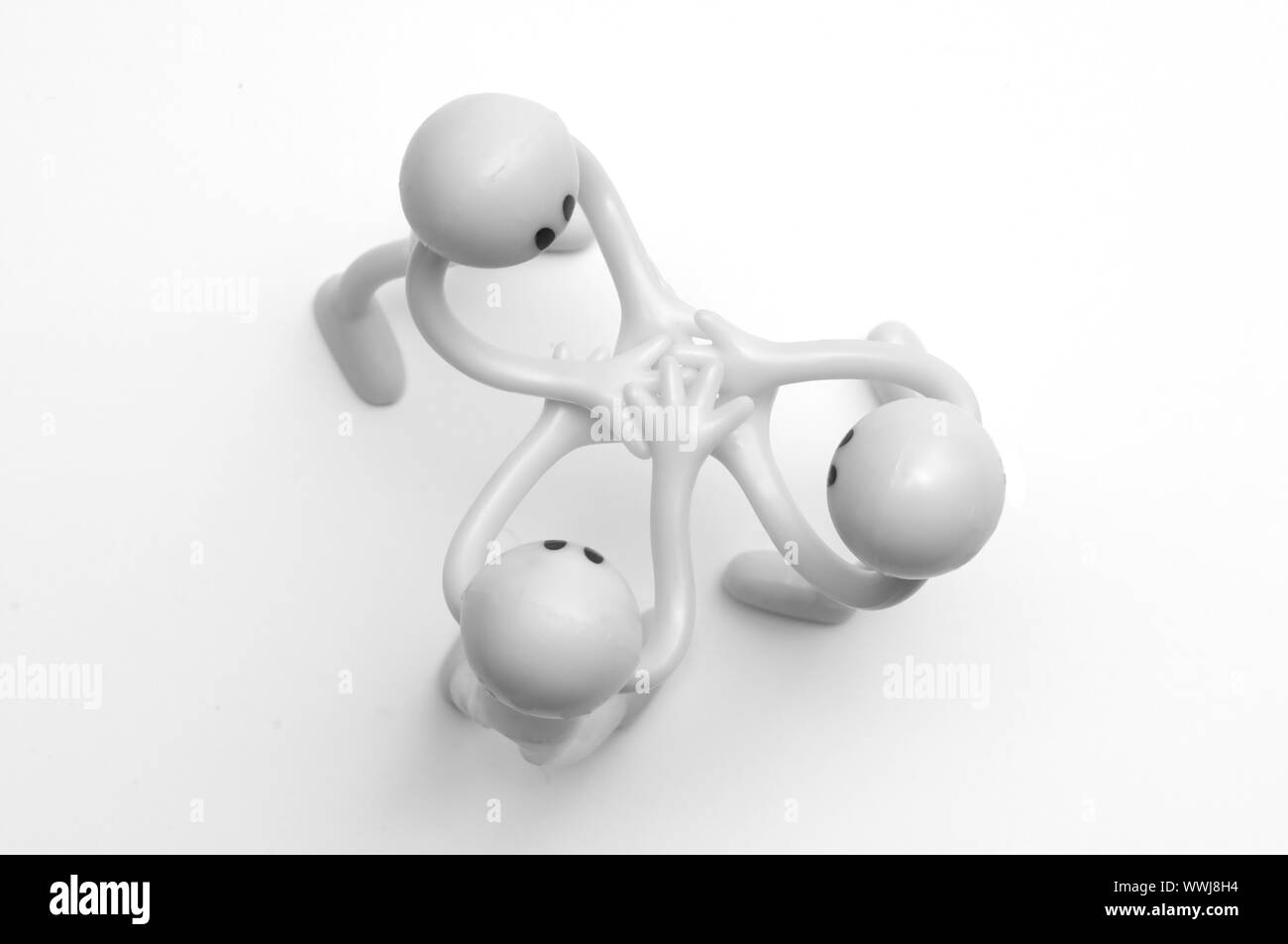 Teamwork conceptual image. Simple and clear Stock Photo - Alamy