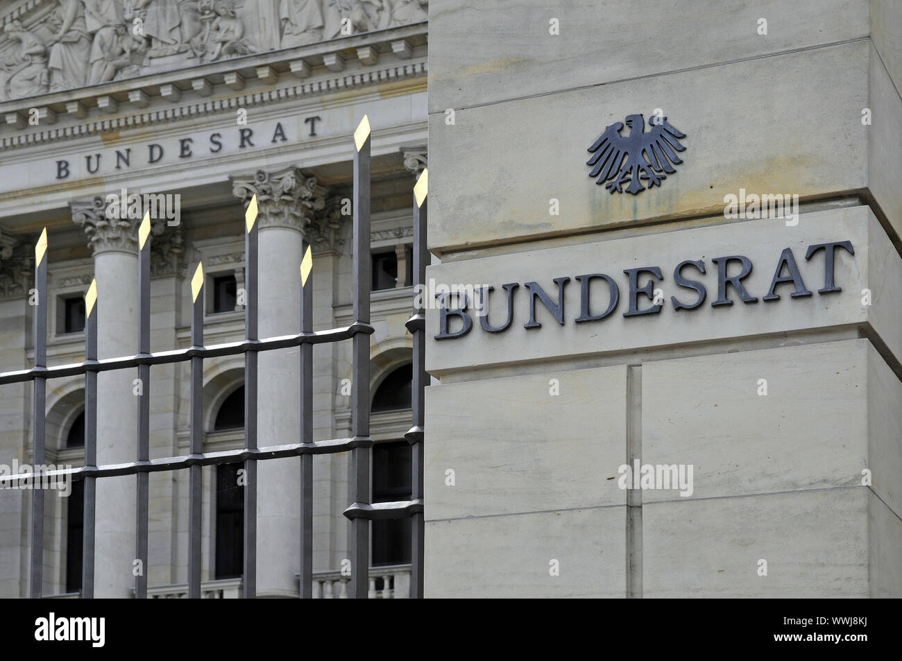Federal Council building, Berlin Stock Photo - Alamy