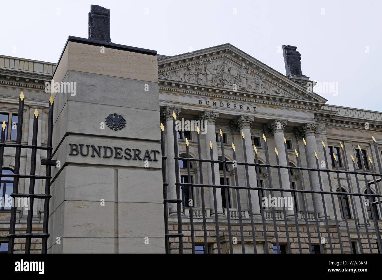 Federal Council building, Berlin Stock Photo - Alamy