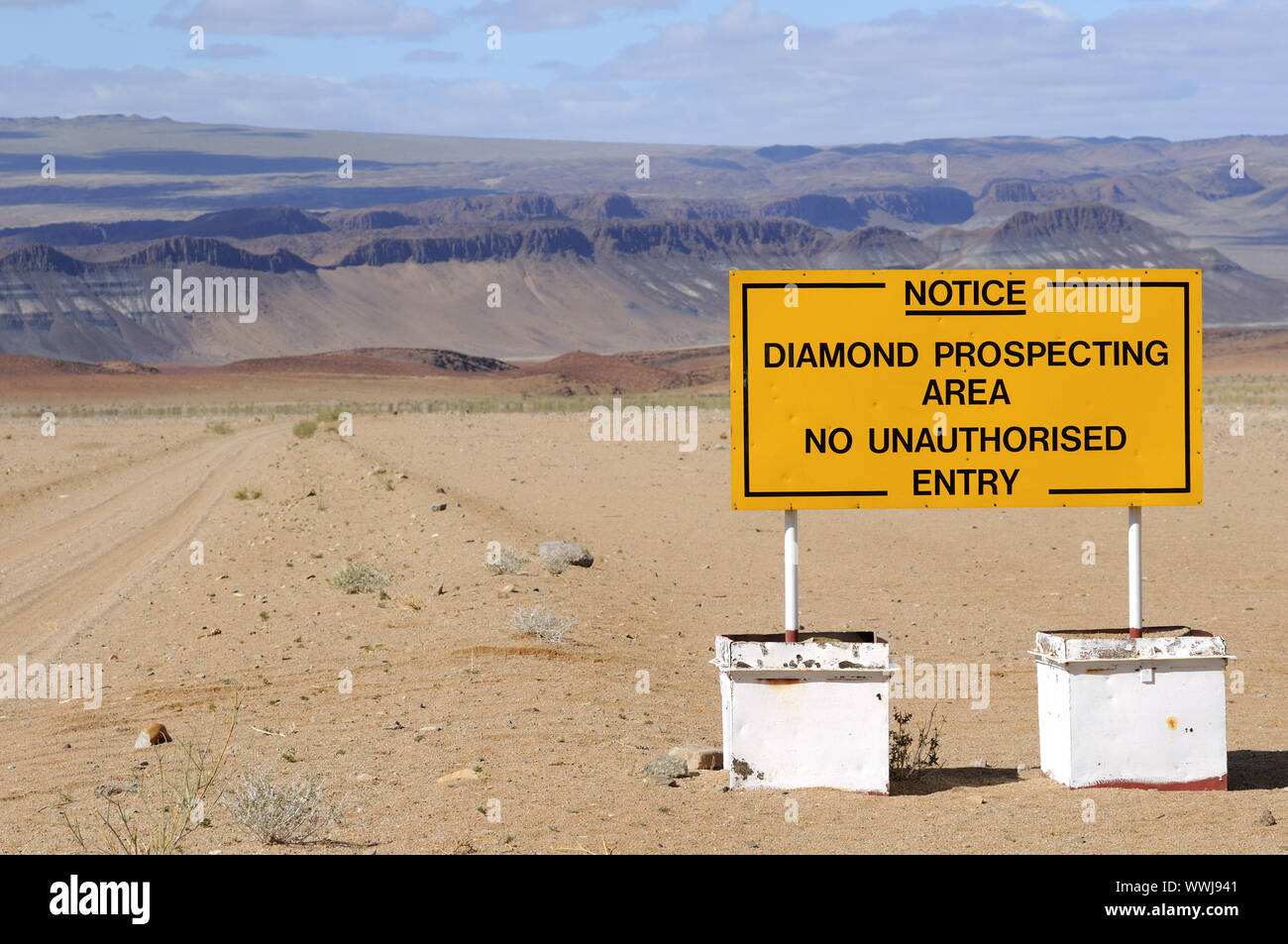 Diamond mining area, South Africa Stock Photo - Alamy