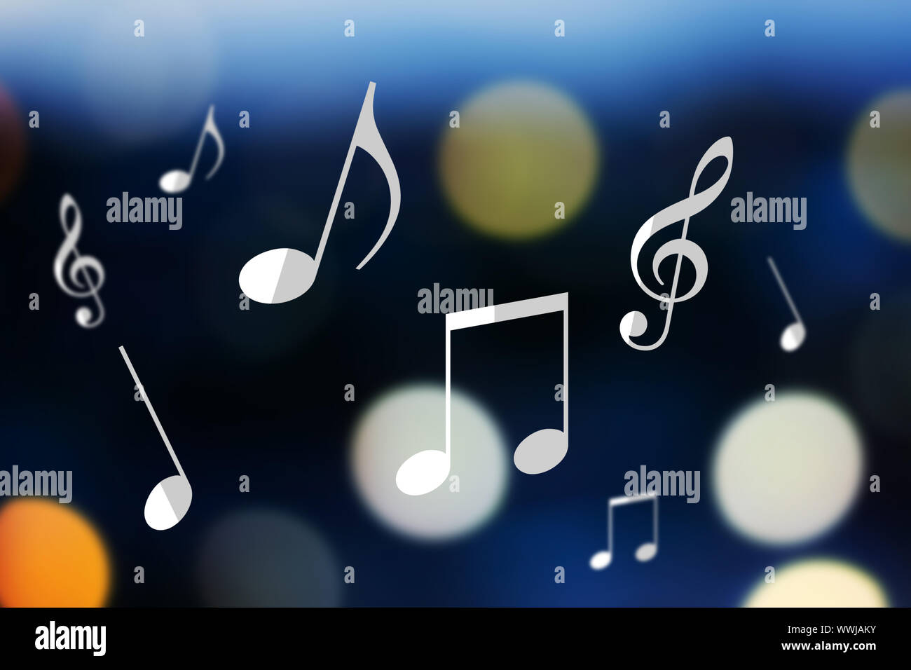 Note blur hi-res stock photography and images - Alamy
