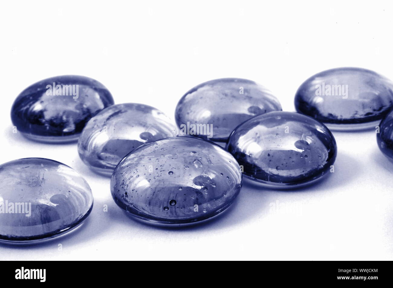 abstract colorful bubbles isolated on white background Stock Photo - Alamy