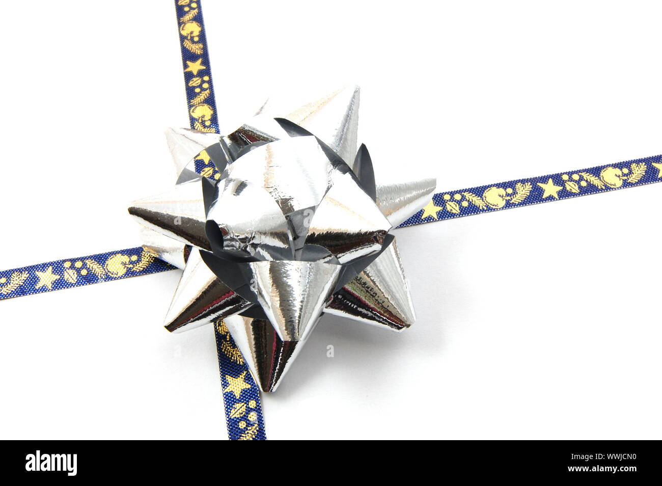 Some ribbon isolated on a white background Stock Photo - Alamy