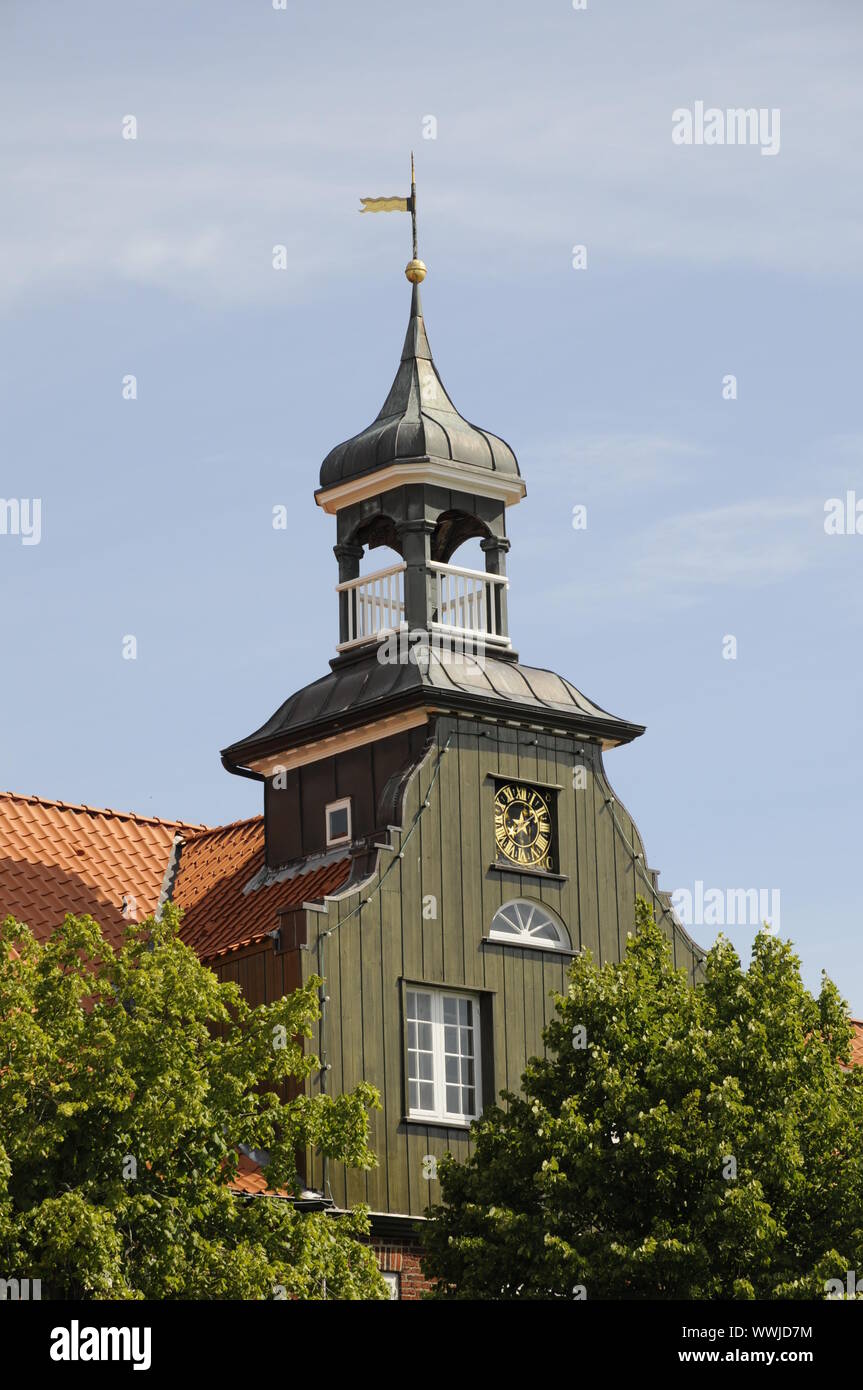 Skipper's house in Tönning Stock Photo - Alamy