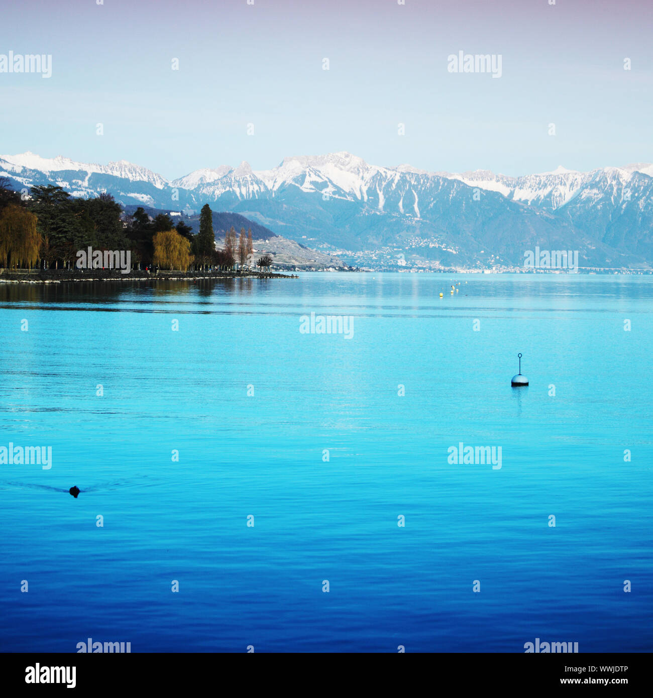 Ripples on lake geneva hi-res stock photography and images - Alamy
