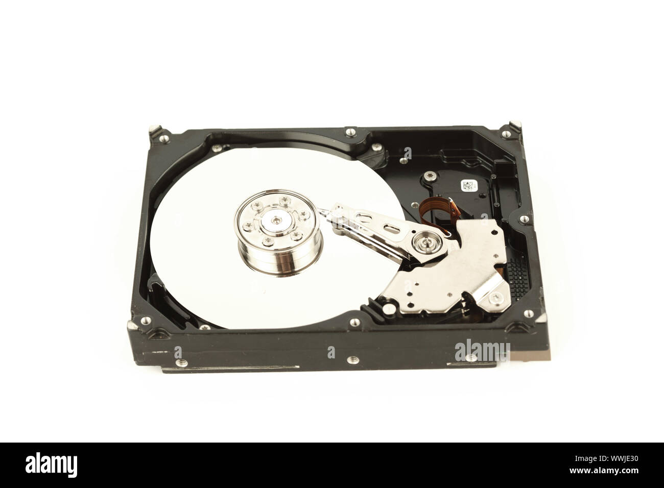 hdd isolated on white background Stock Photo - Alamy