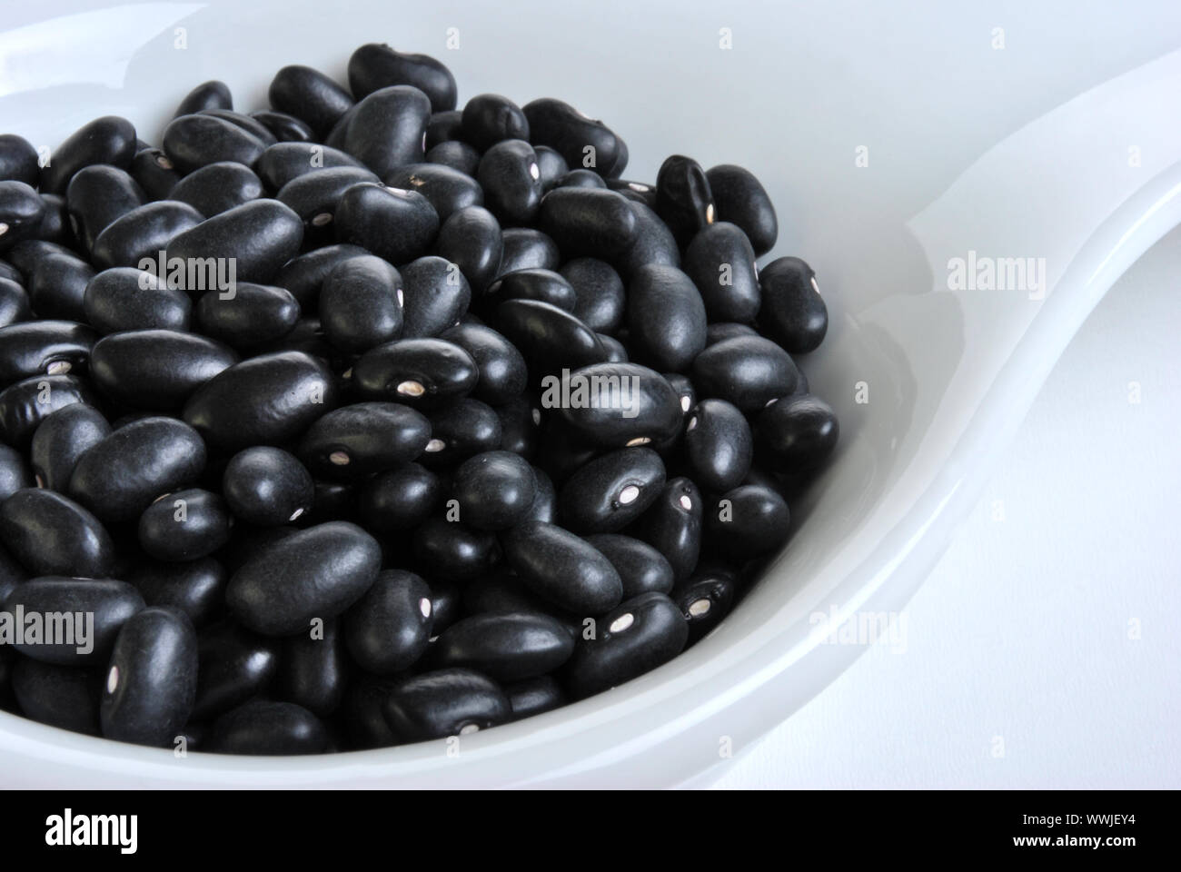 black turtle beans are good for soup and stew Stock Photo - Alamy