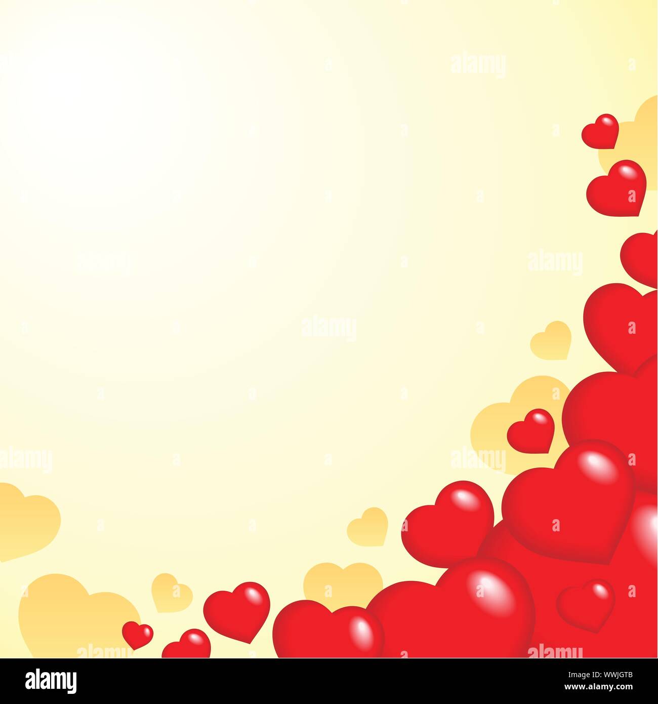 Heart theme background 1 Stock Vector Image & Art - Alamy