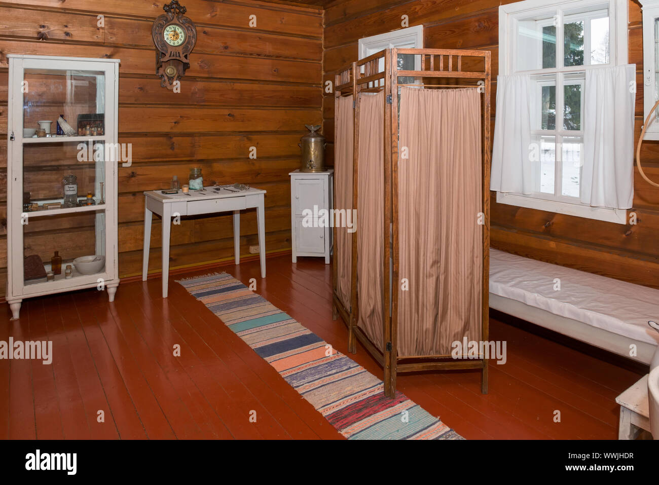 Melikhovo, Moscow Region, Russia - April 3 2019: The interior of the ...