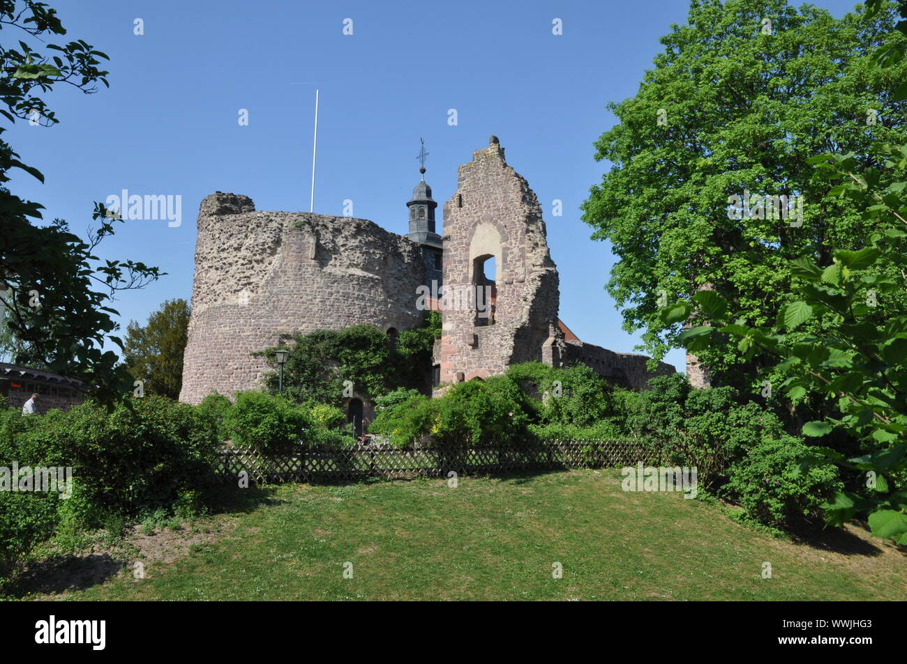 Hayn Castle in Dreieichenhain Stock Photo - Alamy