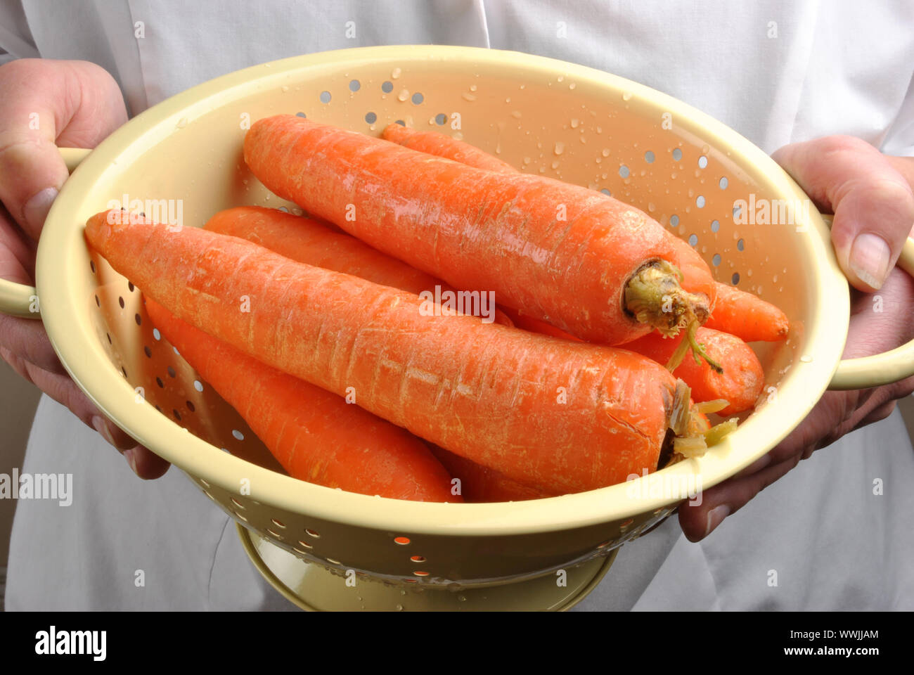 clean some fresh and healthy organic carrot Stock Photo - Alamy