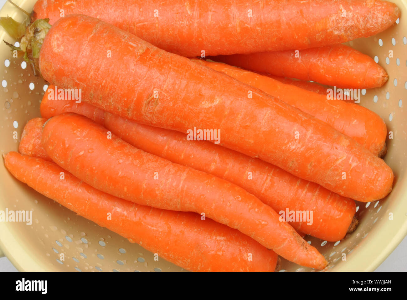 clean some fresh and healthy organic carrot Stock Photo - Alamy