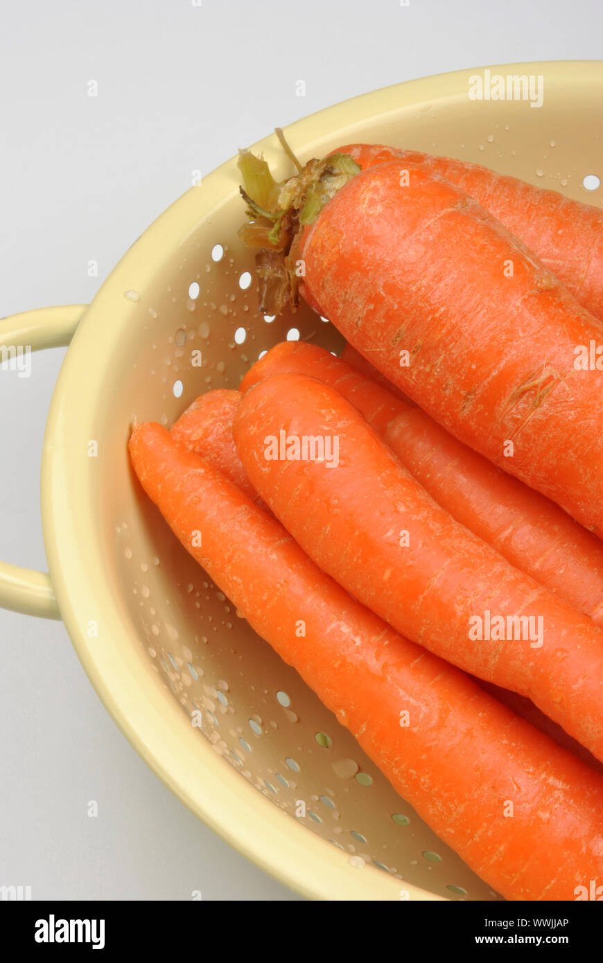 clean some fresh and healthy organic carrot Stock Photo - Alamy