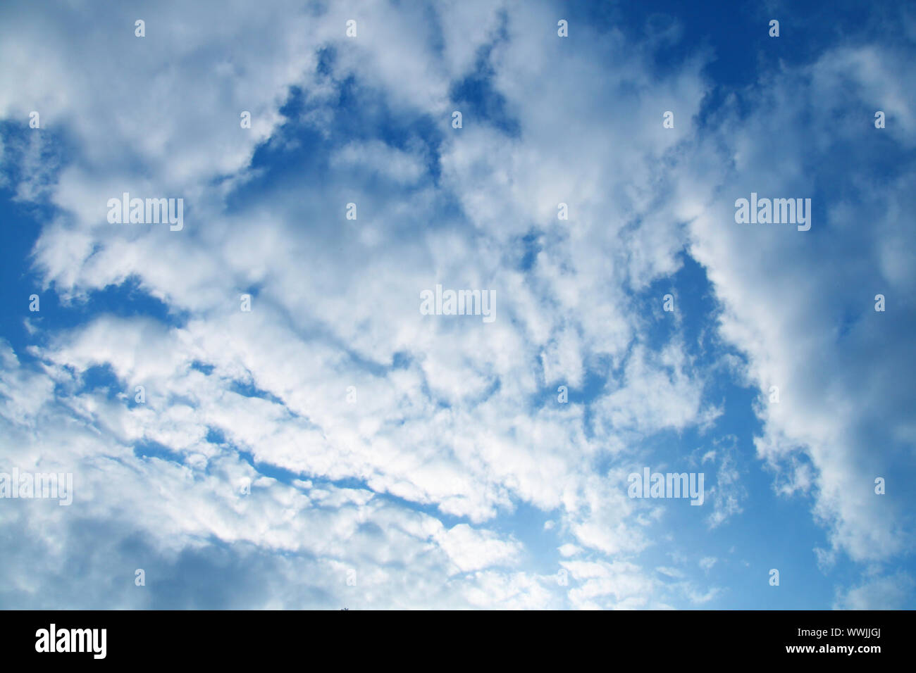 very blue sky nature background Stock Photo - Alamy